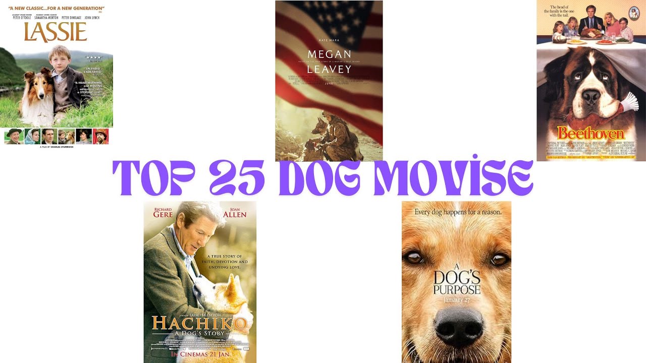 Top 25 Dog Movies: Stories of Loyalty and Friendship" - YouTube