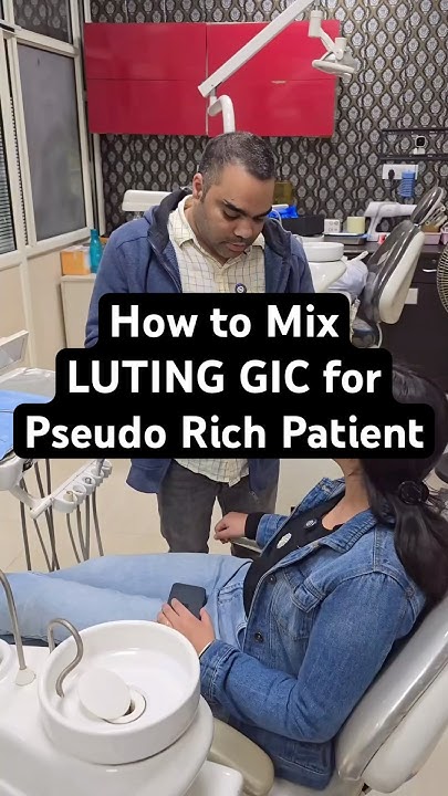 How to Mix GIC for Pseudo Rich Patients #dentalmemes #comedy #fundentist #comedymemes #dentalfun ...