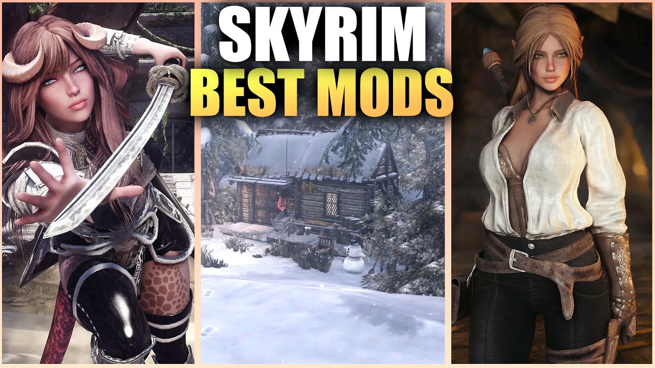 The 9 BEST Skyrim Mods you MUST ADD into your MODLIST Now - YouTube