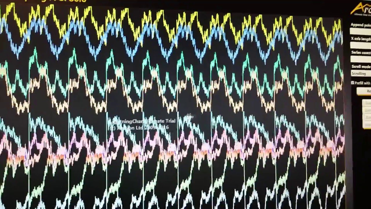 WPF chart 1 Billion Data Points Scrolling Plot - YouTube