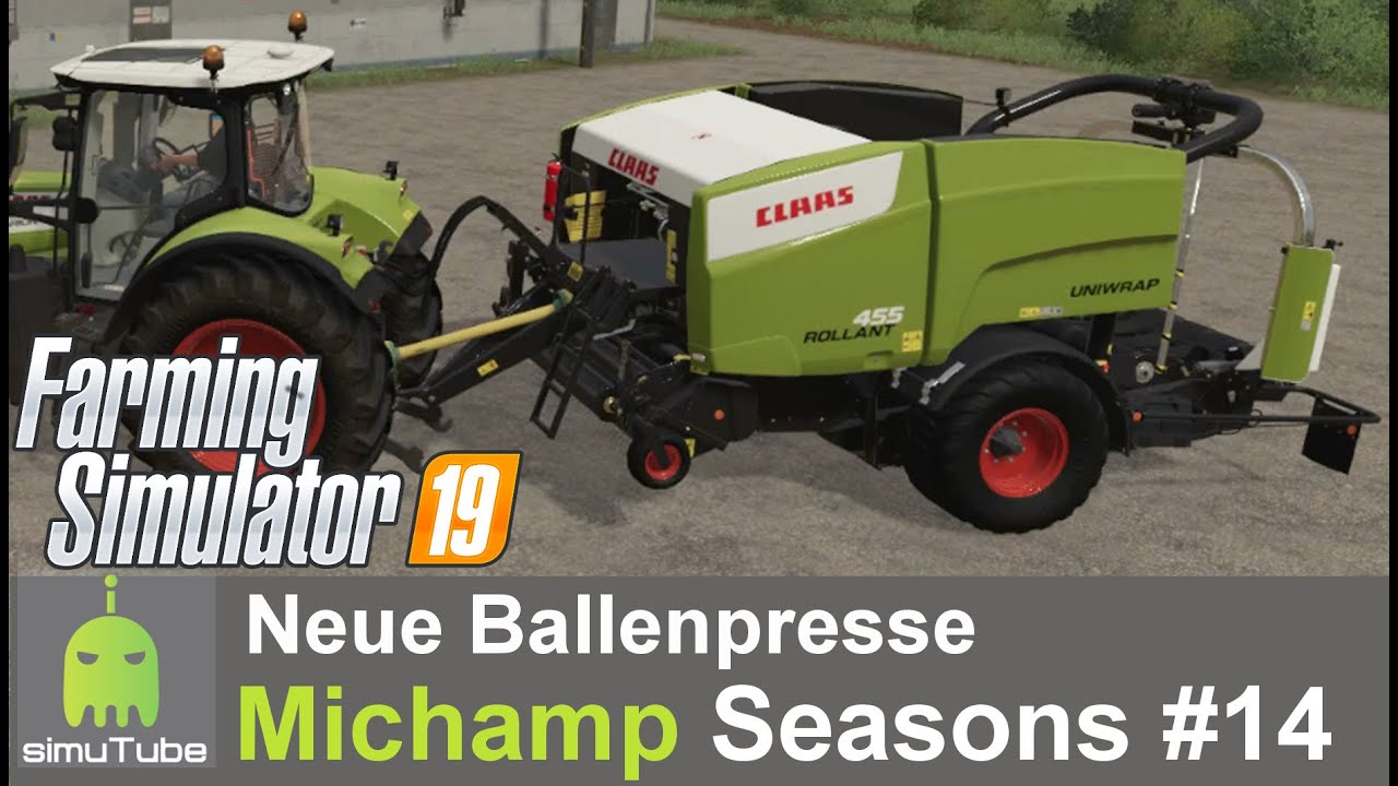 LS19 Michamp #14 Neue Ballenpresse Let´s Play German HD - YouTube