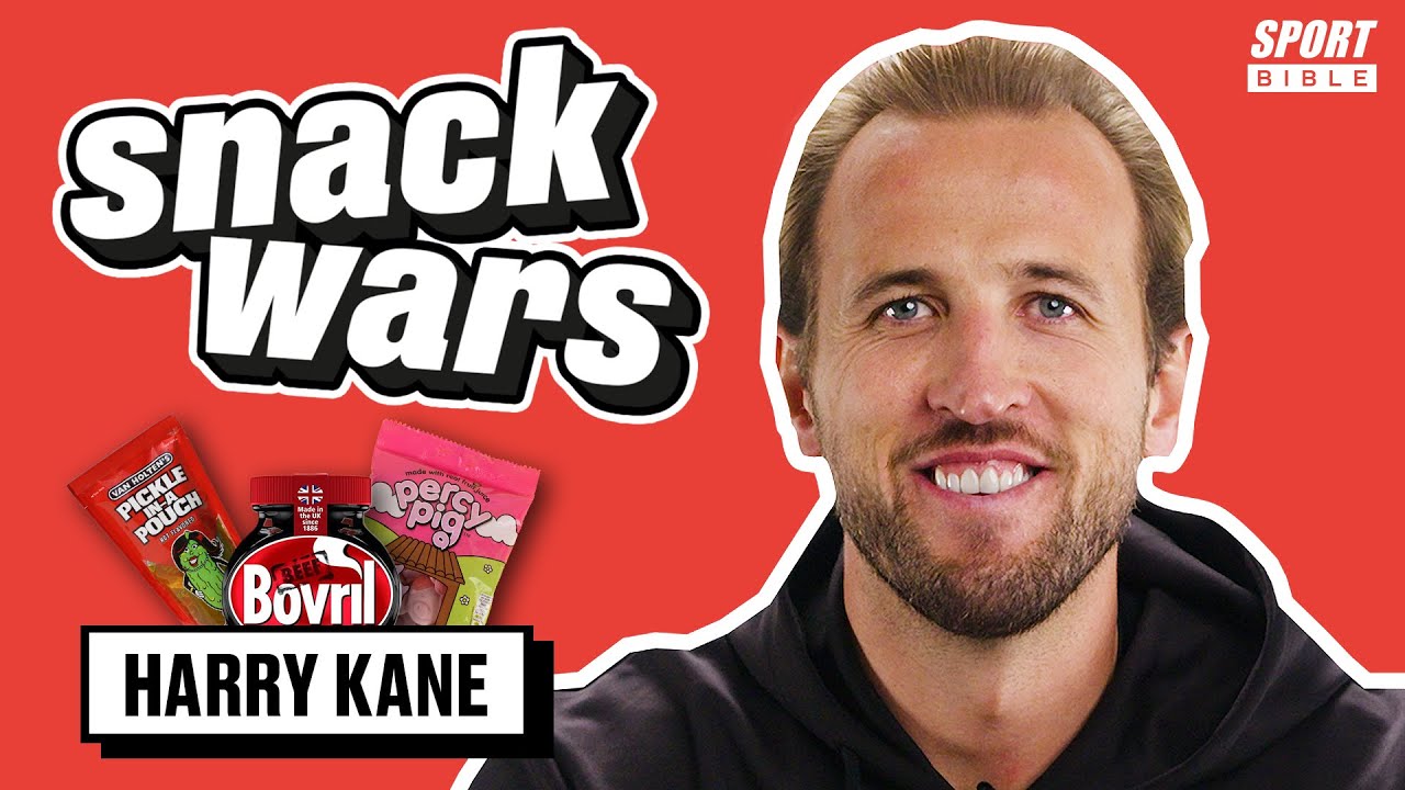 England Star Harry Kane Rates English & American Food | Snack Wars ...
