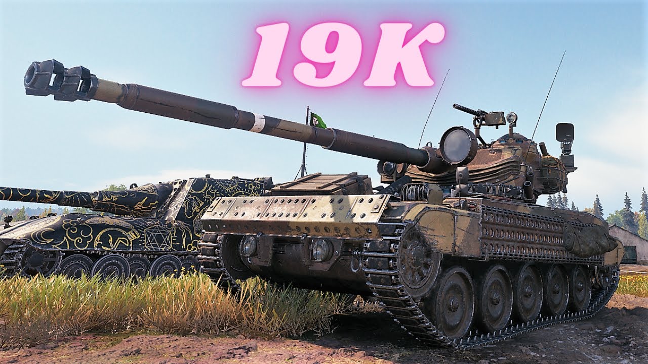 19K Spot + Damage AMX 13 105 World of Tanks Replays ,WOT tank games ...