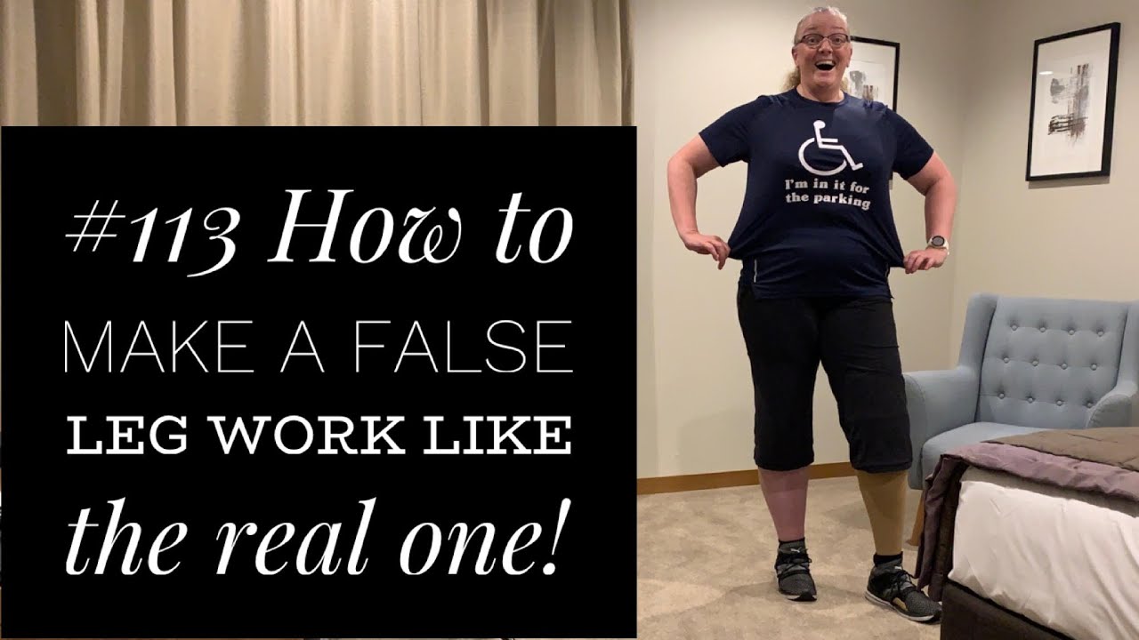 #113 How to make a false leg work like the real one! - YouTube