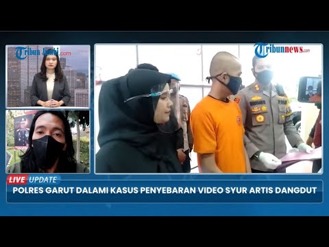 POLRES GARUT DALAMI KASUS PENYEBARAN VIDEO SYUR ARTIS DANGDUT