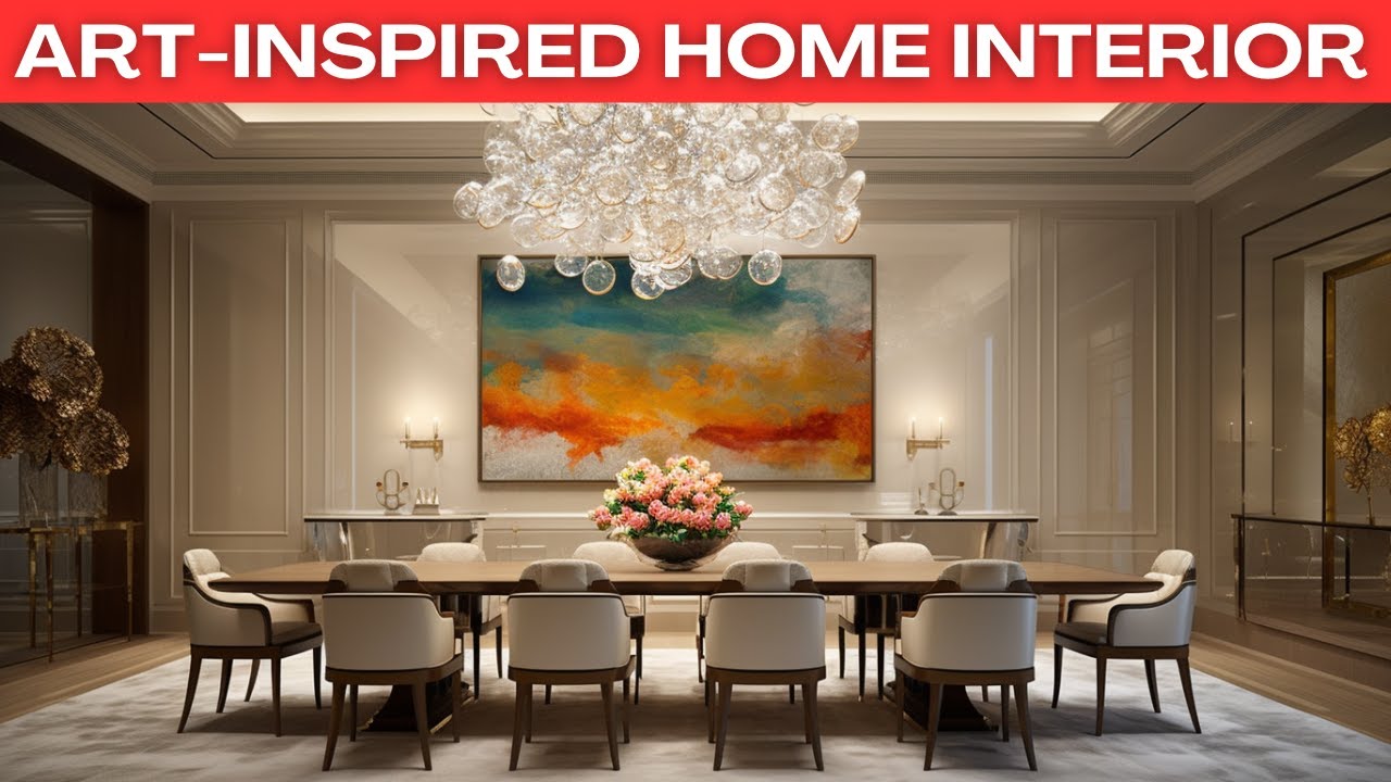 Art Inspired Home Interior Design Inspirations | Decorating With Art ...