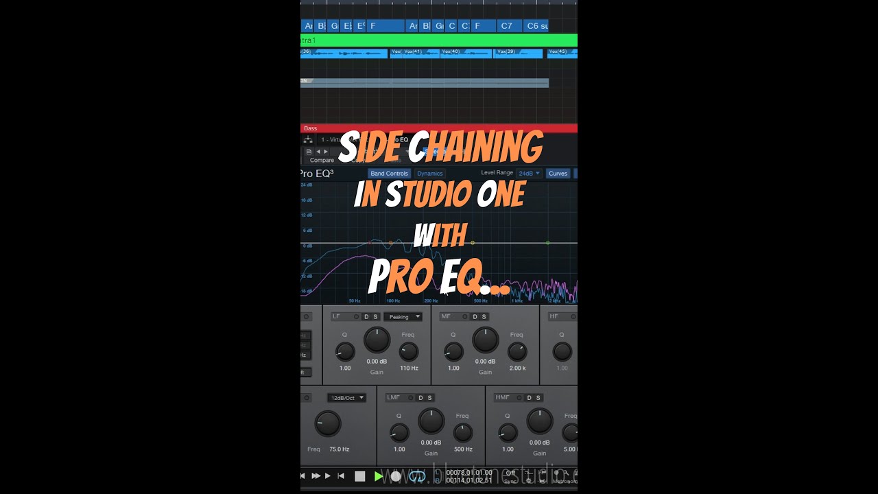 Easly Side Chain in Studio One | Pro EQ | Dynamic EQ - YouTube