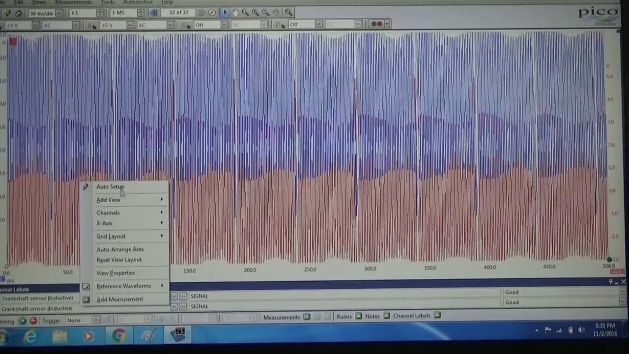 PicoScope Guided Tests - Inductive Camshaft Sensor - from Saelig - YouTube