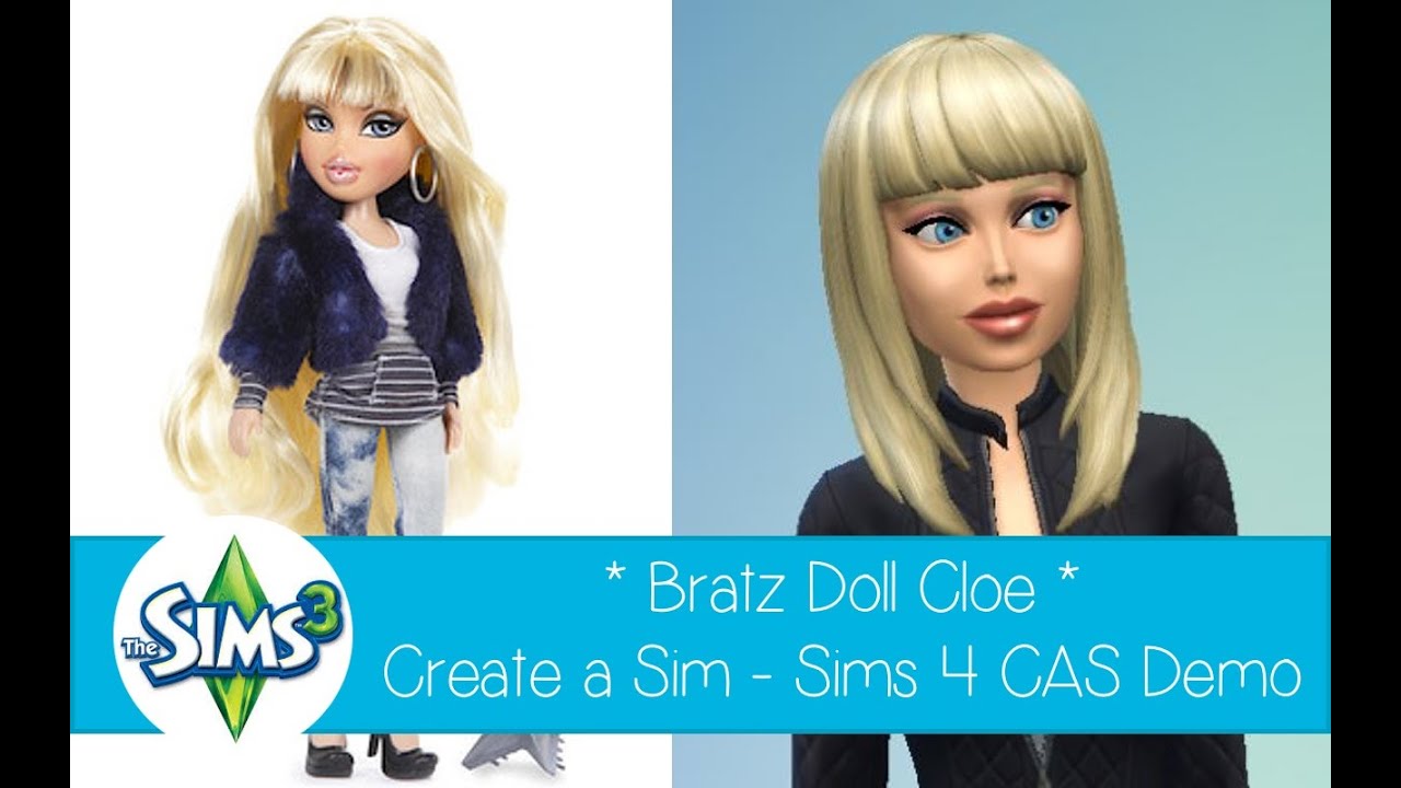 Bratz - Create a Sim - Sims 4 CAS Demo - YouTube