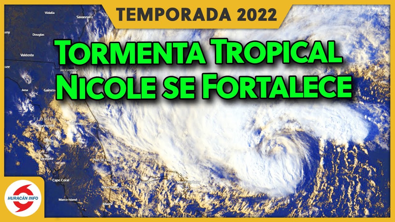 Tormenta tropical Nicole. Afectará a Florida desde el miércoles hasta ...
