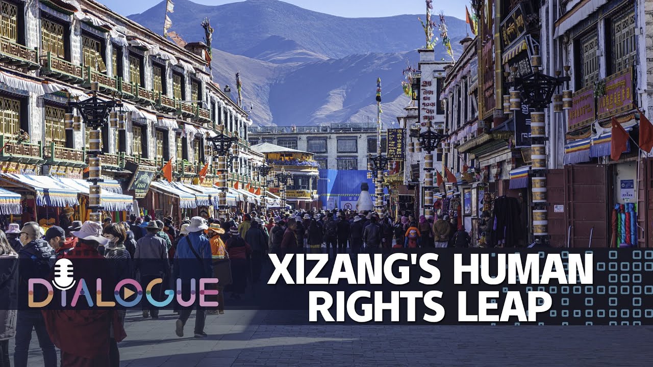 Xizang's human rights leap - YouTube