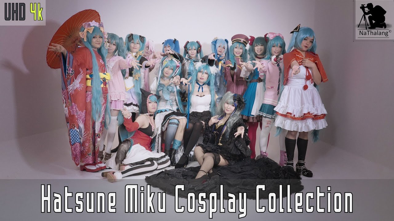 [4k UHD]: There are many Hatsune Miku Cosplayers in this cosplay ...