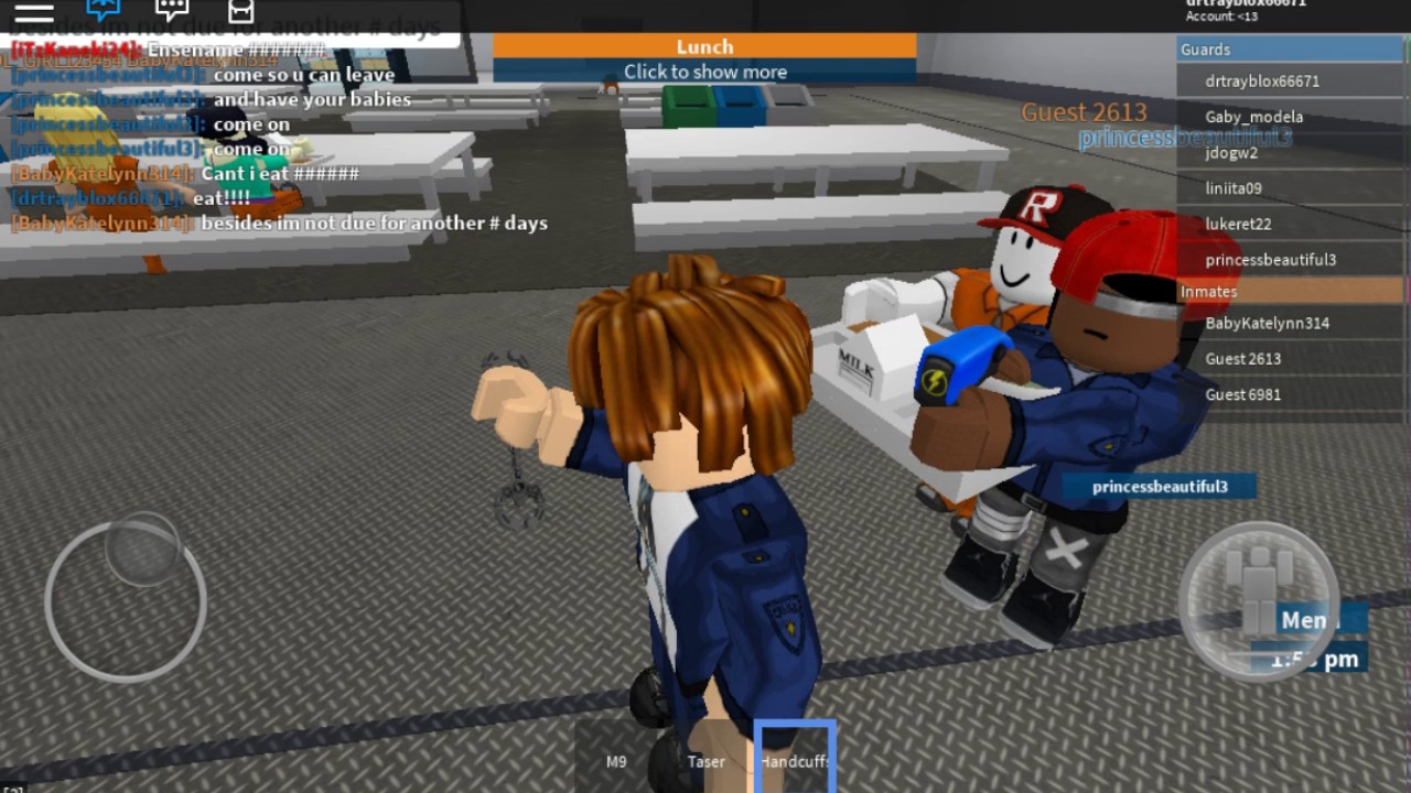 I'm the worst prison guard ever roblox prison lifev2.0 - YouTube