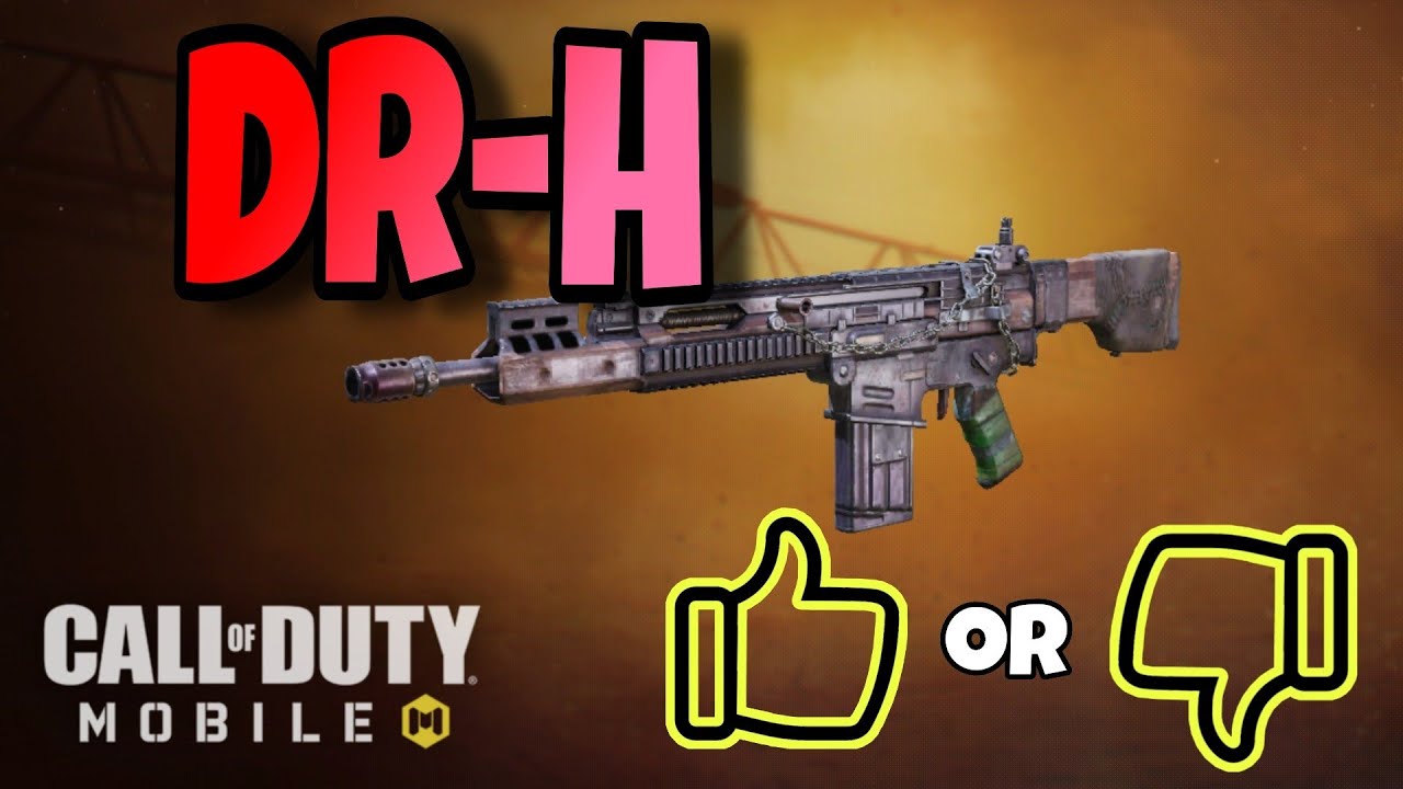 DR-H / Scar the new best AR (season 8) Call Of Duty Mobile NUKE Series ...