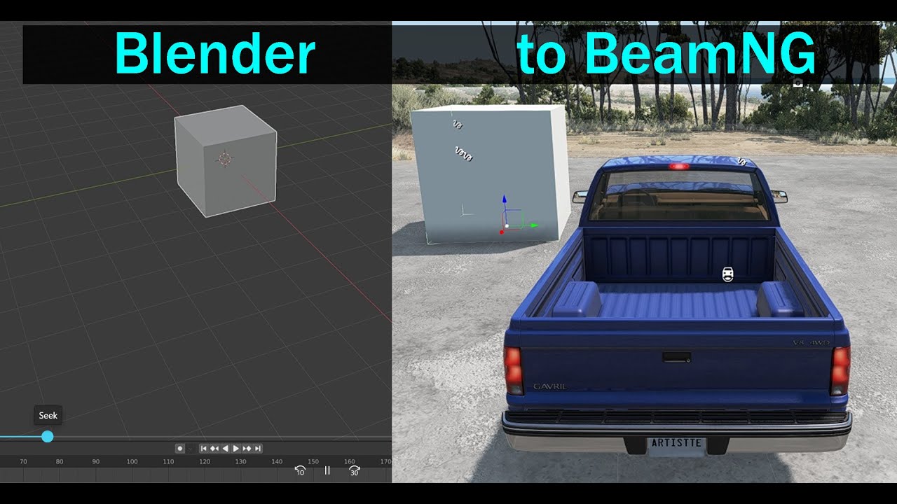 Get the Default Blender Box into BeamNG very fast - Updated Fixed Video ...