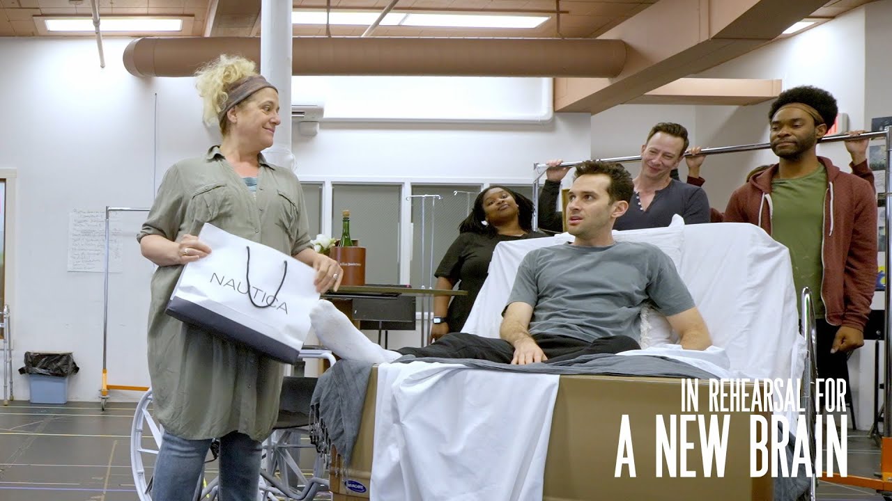 In Rehearsal for A NEW BRAIN at Barrington Stage - YouTube