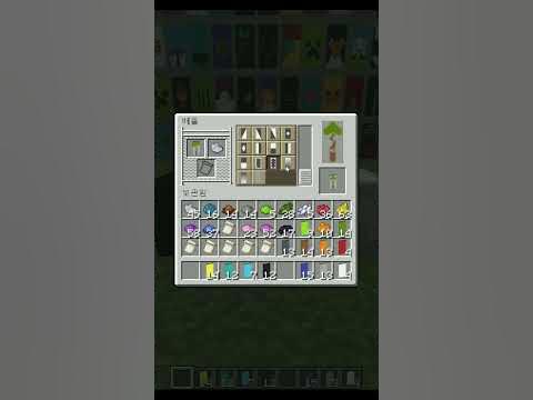 🔨Minecraft:나무 현수막 만드는 방법(How to Build-Tutorial tree banner)#shorts ...