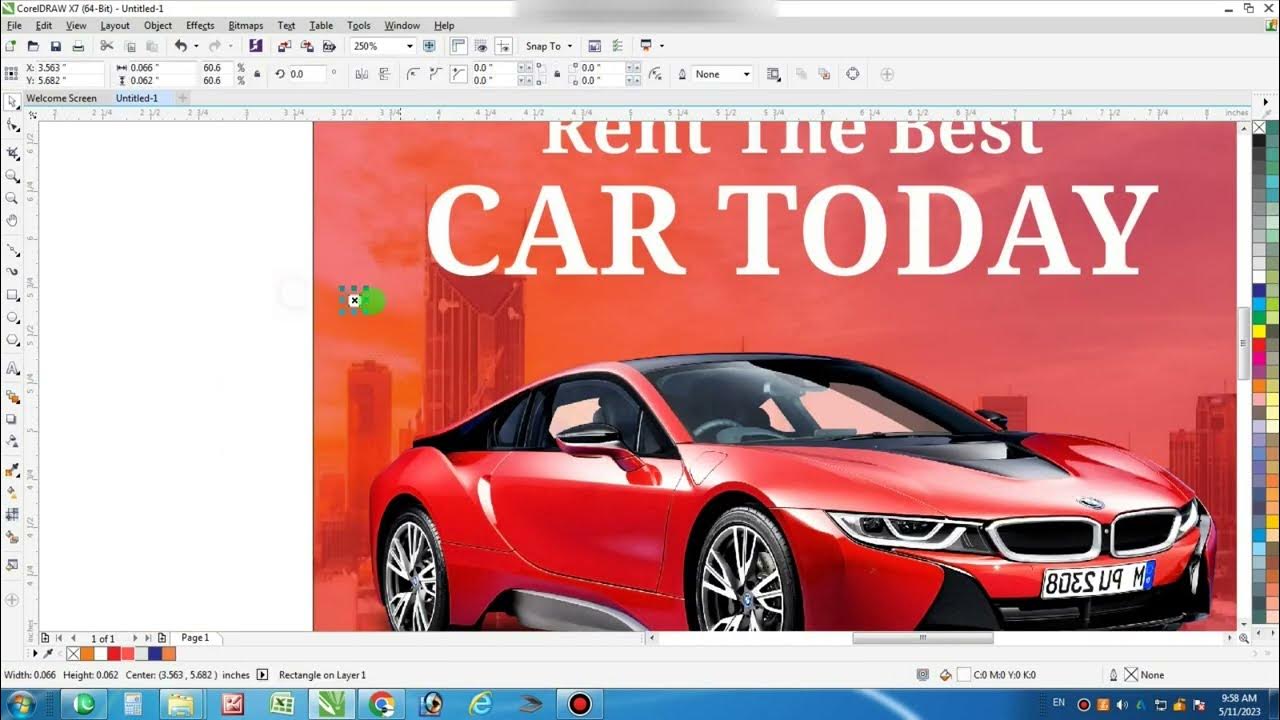 How to Make an Add in Corel Draw I Adds Designing I Learn Corel Draw I Graphic Designing - YouTube