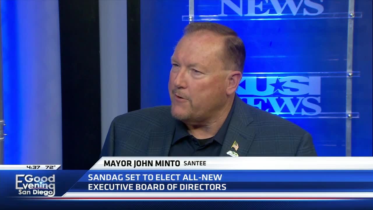 Santee Mayor John Minto vows to fight SANDAG on mileage tax - YouTube