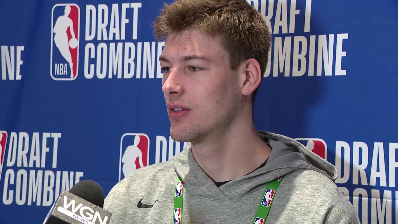 Kyle Filipowski talks at NBA Draft Combine - YouTube