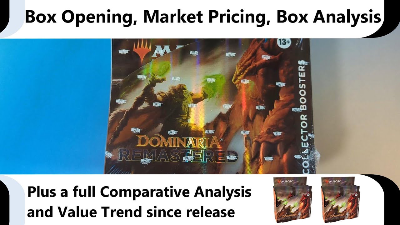Dominaria Remastered - Collector Booster Box (Amazing Box) - YouTube