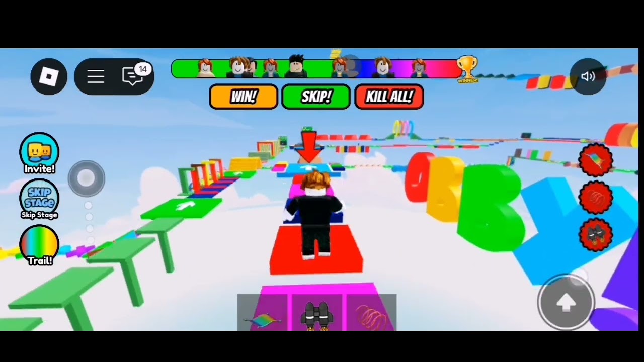 Playing Roblox until I beat the [Easy Lobby Game] - YouTube