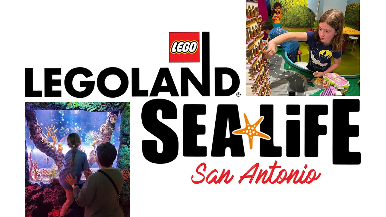 SEALIFE and LEGOLAND on the SAN ANTONIO RIVERWALK: A Full Tour & Review ...