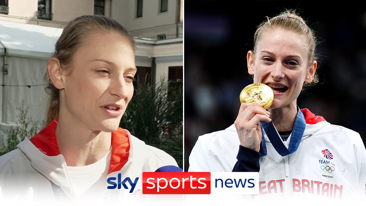 "I just can't believe it" | Bryony Page on winning gold in women's ...