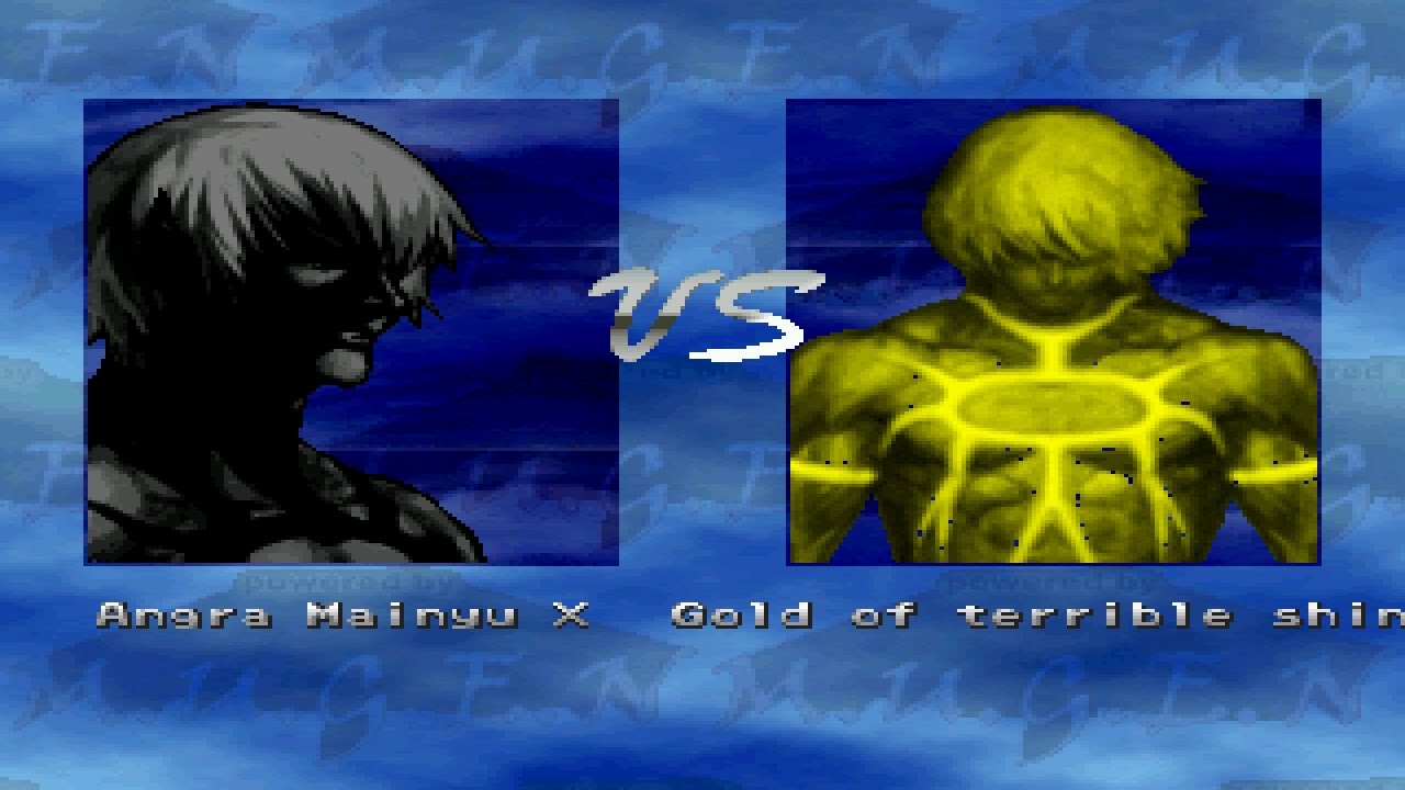 MUGEN Angra Mainyu X VS Gold of Terrible Shine - YouTube