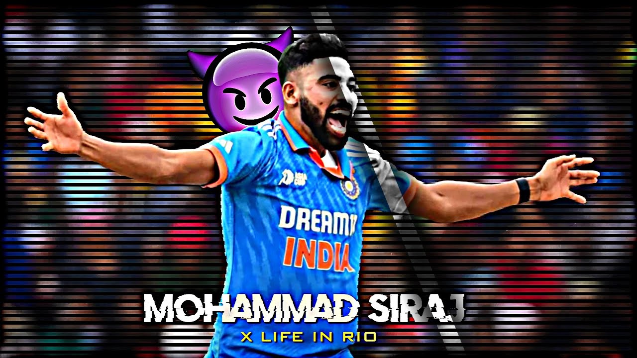 Mohammad siraj Edit || Miyan-Magic Edit || Siraj 6 wicket Edit || ☆ indian editz ☆ - YouTube