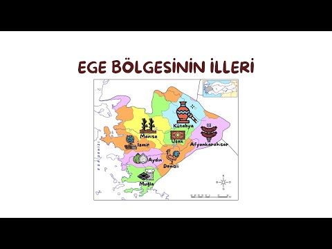 Ege Bölgesi İlleri _ Öğrenciler İçin Öğretici Şiir