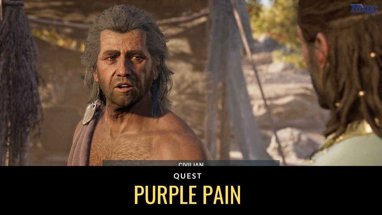Assassin's Creed Odyssey - Quest: Purple Pain - YouTube