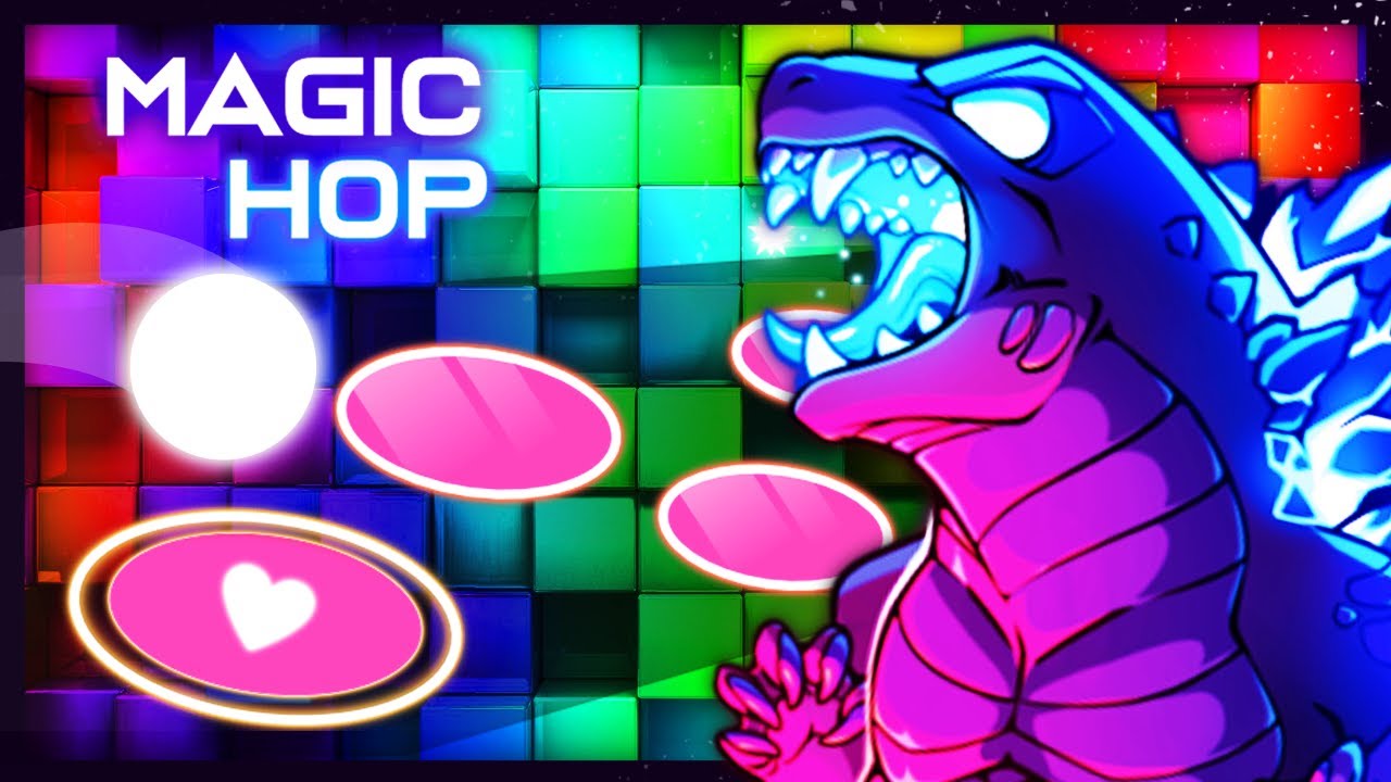 Godzilla Theme Song Tiles Hop Gameplay - YouTube