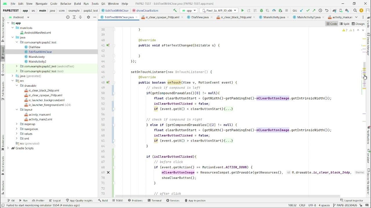 PAPB2 - Custom EditText - YouTube