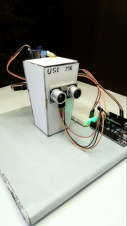 "Build a Smart Dustbin with Arduino | Simple & Easy!"#science project # ...