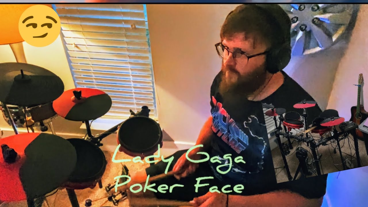 Poker Face Drum Cover - YouTube