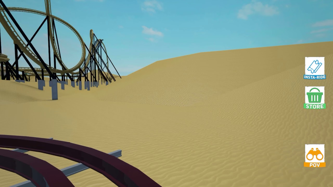 Roblox Blox World Roller coaster - YouTube