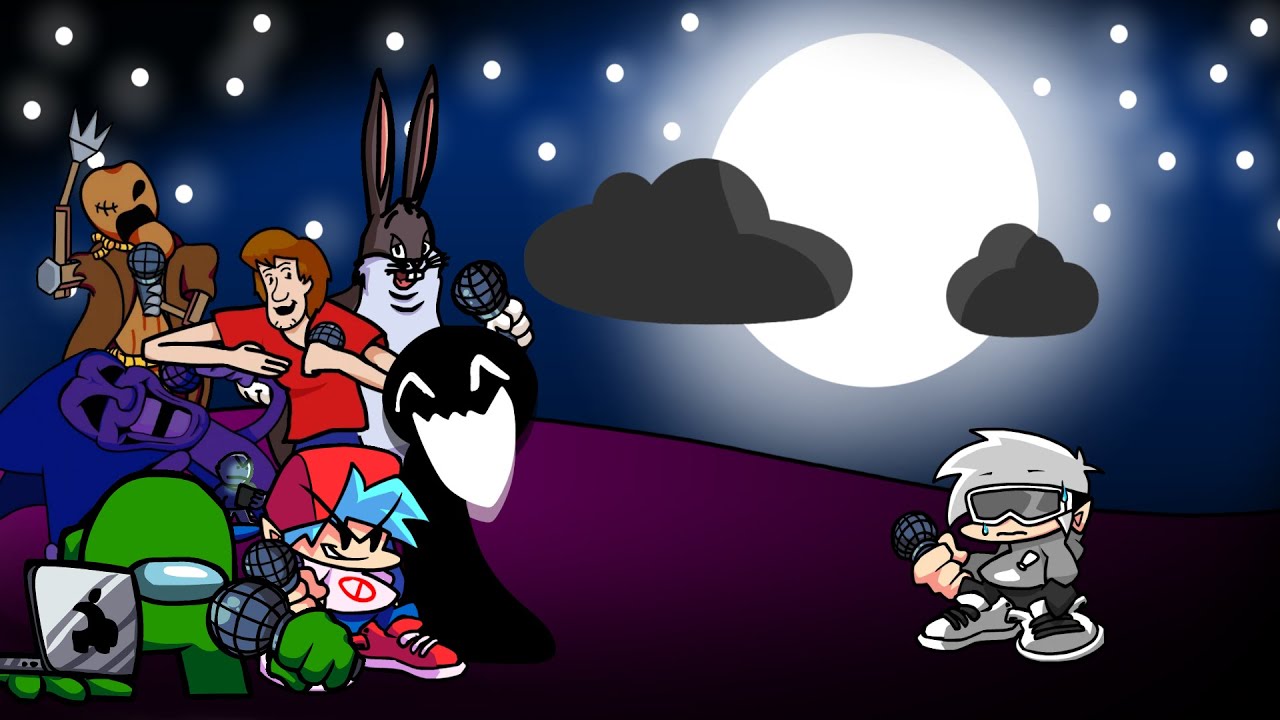 FNF - Opheebop but every turn another character sings it (Opheebop but ...