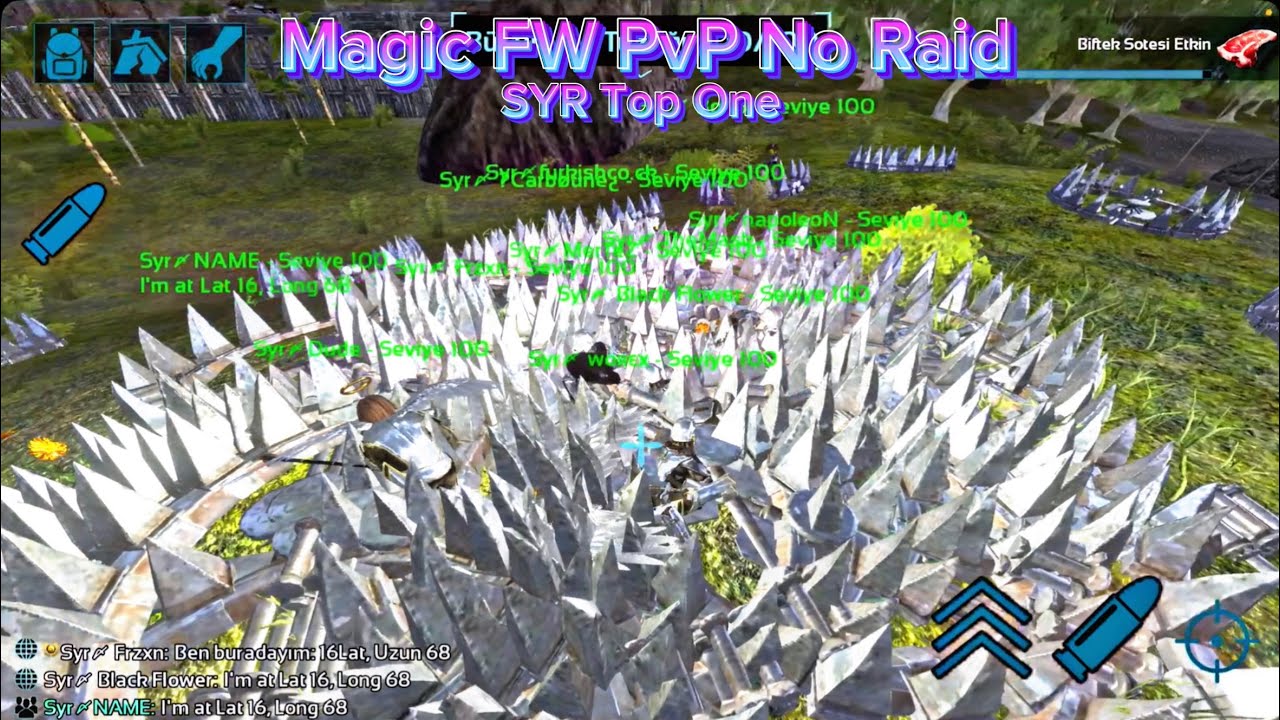 Ark Mobile Magic Fw PvP No Raid #1 SYR Top One - YouTube