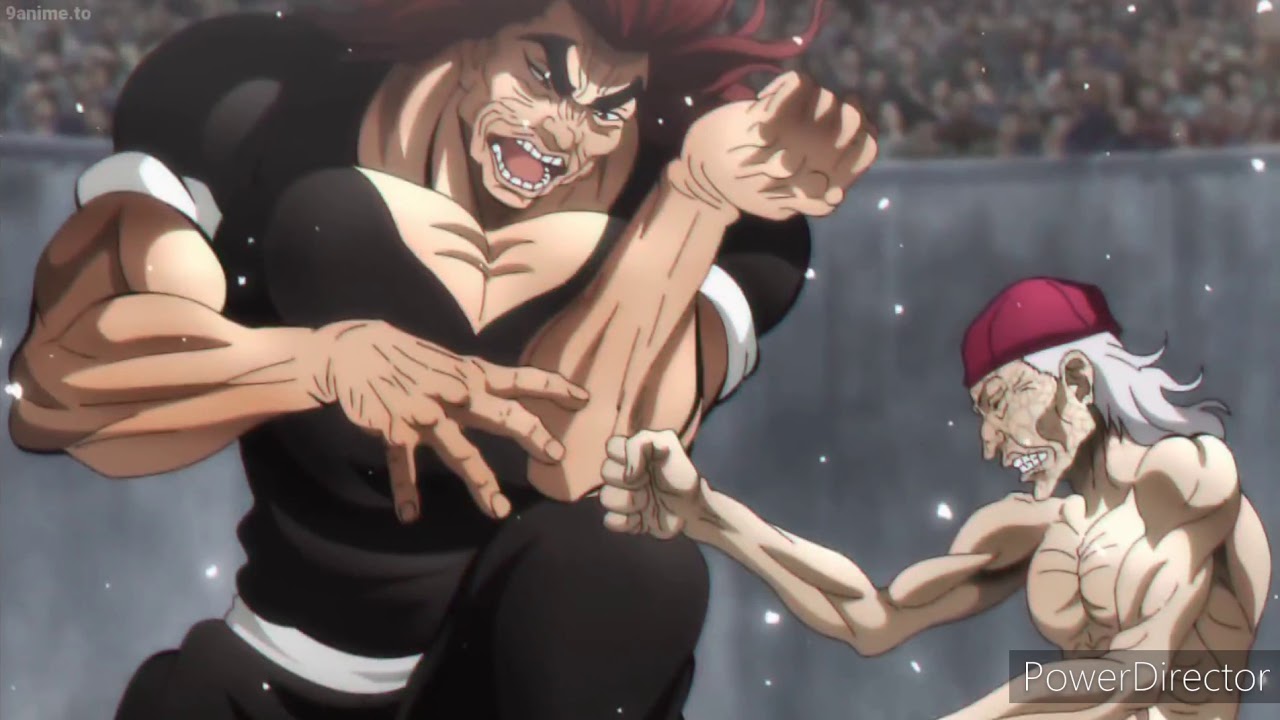 Yujiro Hanma vs. Sea Emperor Kaku Kaioh # Baki 2020 Raitai Tournament ...