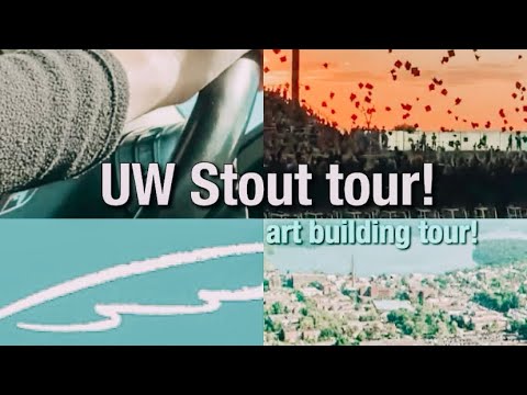 UW STOUT ART BUILDING TOUR :) - YouTube