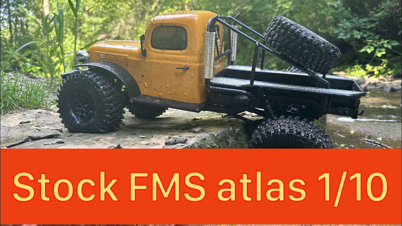Stock FMS 1/10 scale atlas makes her debut! #fms #scalecrawler # ...