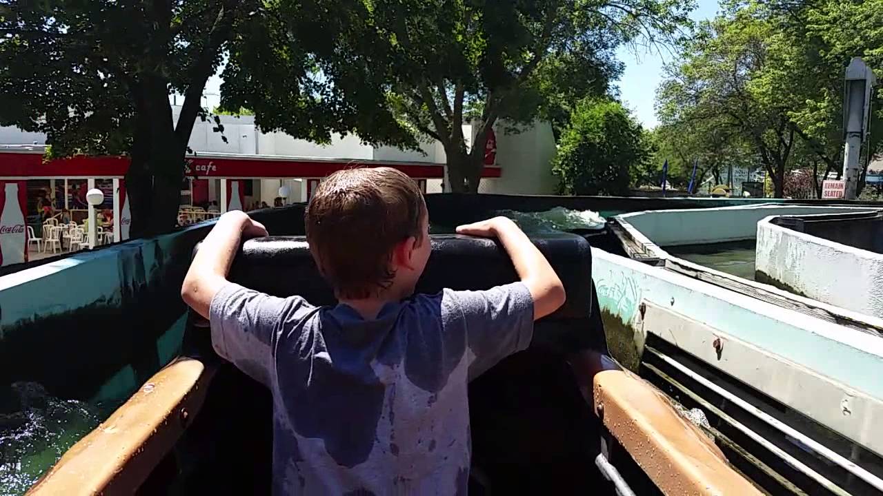 2015 Adventureland Log Ride - YouTube