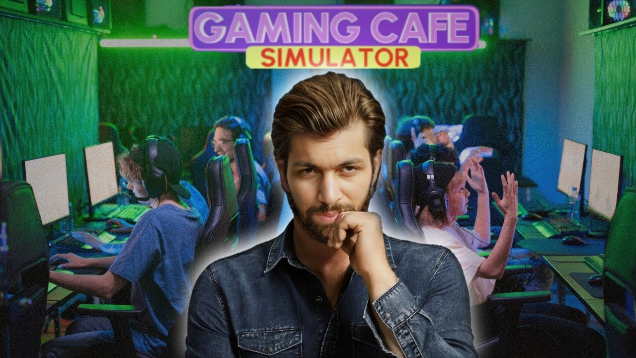 OPENED A NEW GAMING CAFE! | GAMING CAFE SIMULATOR GAMEPLAY | #day2 ...