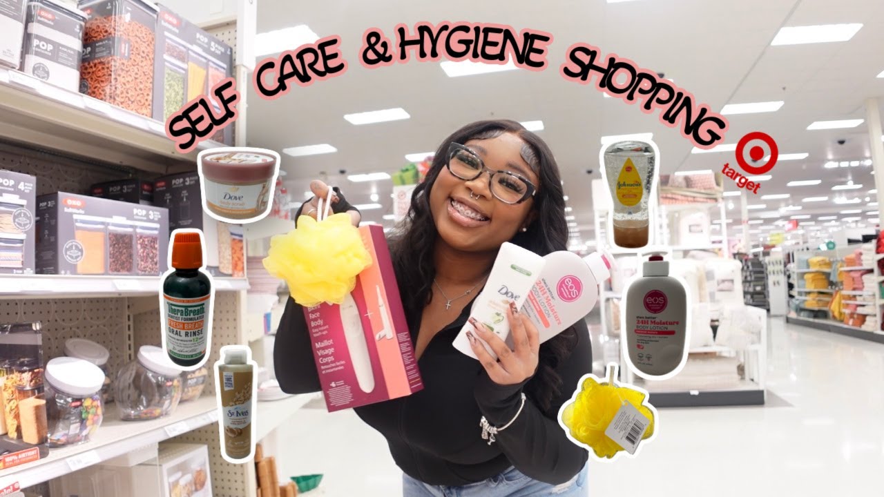 HYGIENE + SELFCARE shopping at Target + HYGIENE ROUTINE | Smell good ...