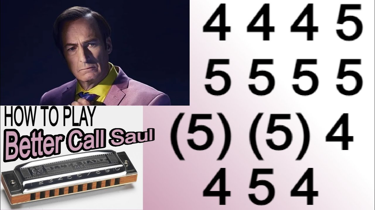 BETTER CALL SAUL HARMONICA ( C DIATONIC ), ARMÓNICA C, BLUES HARP C ...