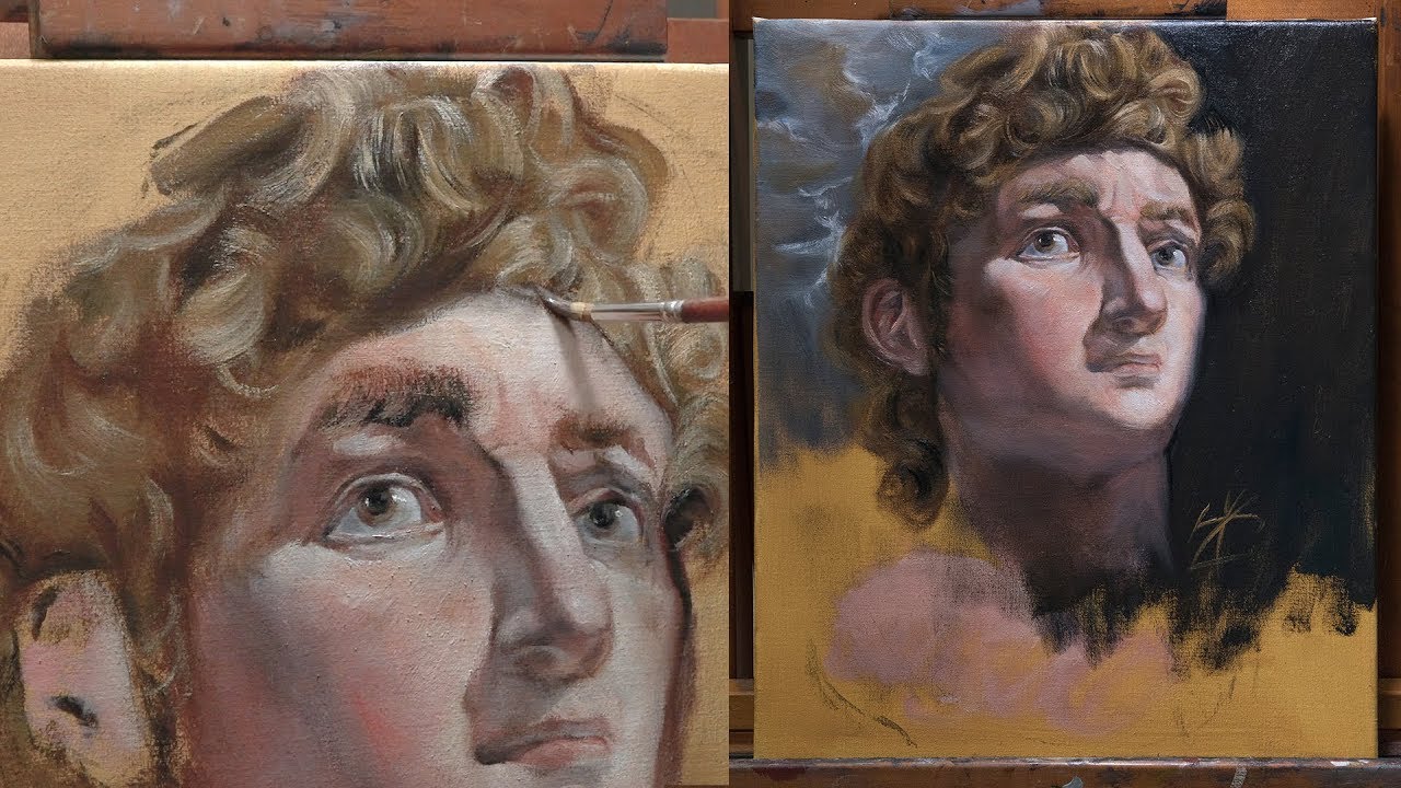 Transforming Michelangelo's David into a real life man. Part 3 - YouTube