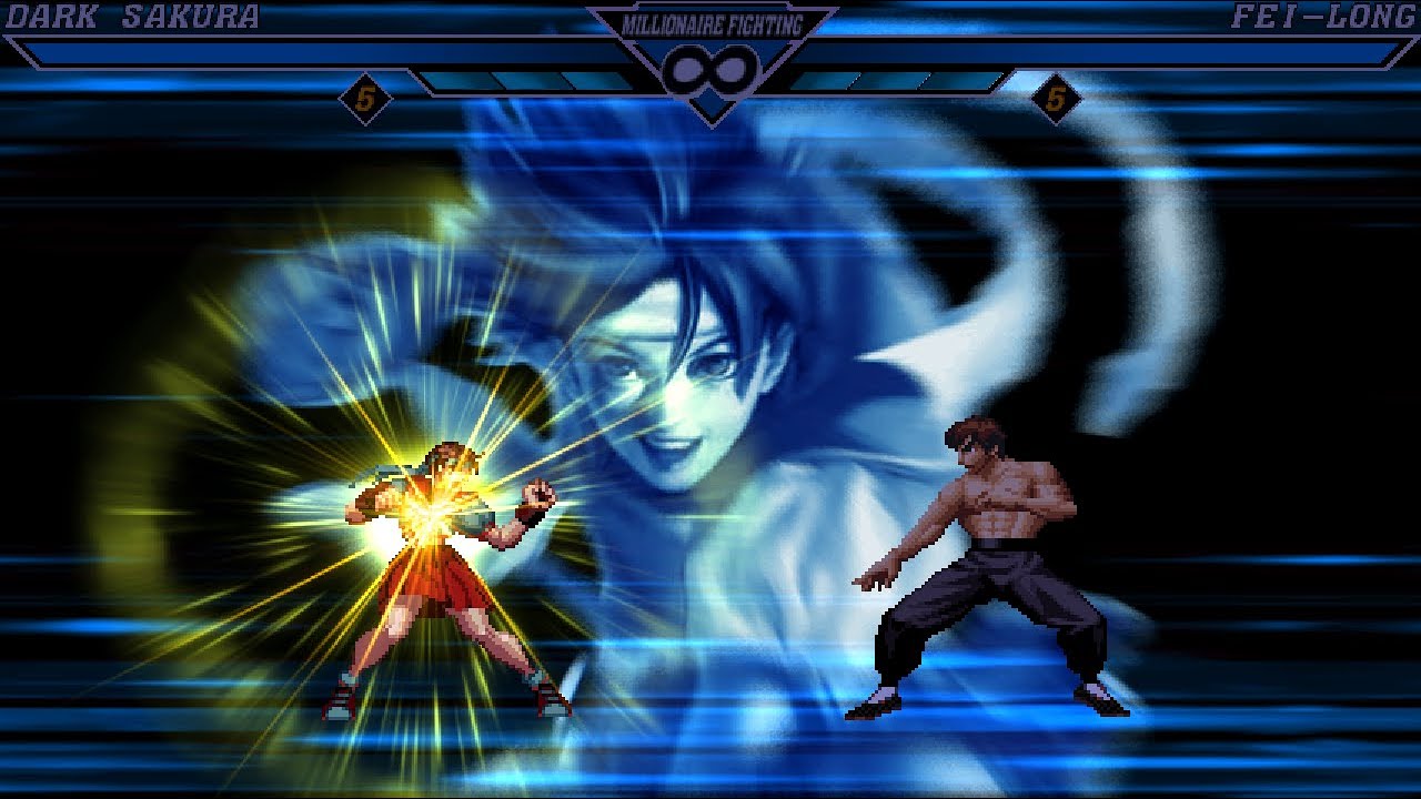 Mugen Char【Dark Sakura】【Fei Long】【Kung Fu Man】Edit - YouTube