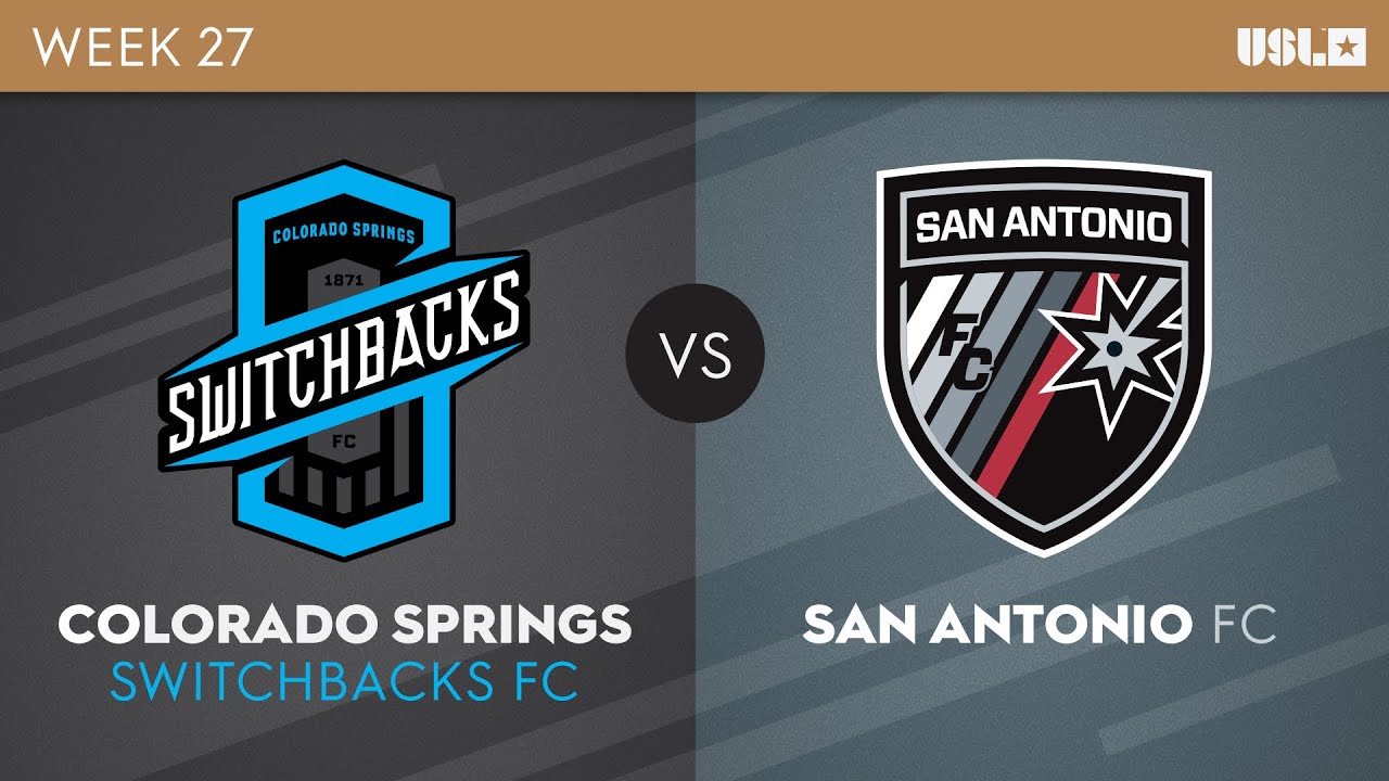 Colorado Springs Switchbacks FC v San Antonio FC: September 9, 2023 ...
