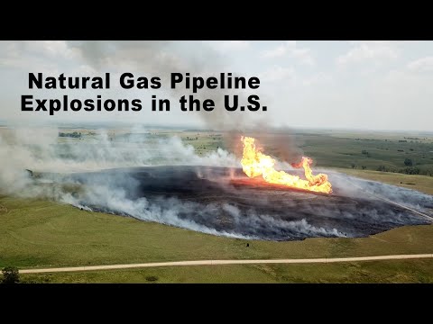 Recent Natural Gas Pipeline Explosion in the United States Part 1 - YouTube